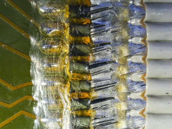 Agilent Logic Analyzer cable teardown photos - techtravels.org